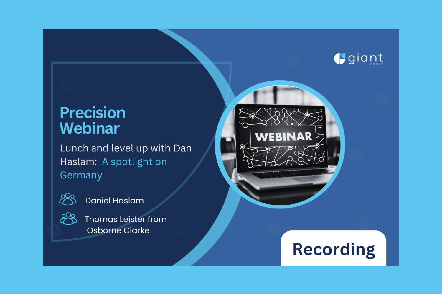 Lunchtime and level up with a spotlight on Germany